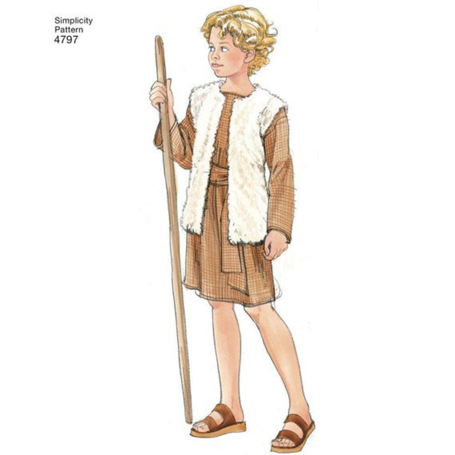 Nativity Costumes Pattern Shepherd King Angel Peasant in - Etsy