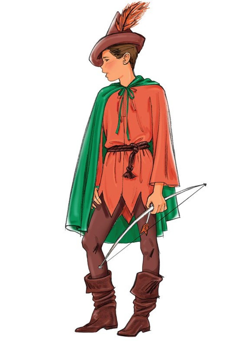 Kids' Costumes Little Red Riding Hood Robin Hood | Etsy