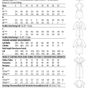 Misses' Dresses and Belt With A/B, C, D Cup Sizes - Mccall's Sewing ...