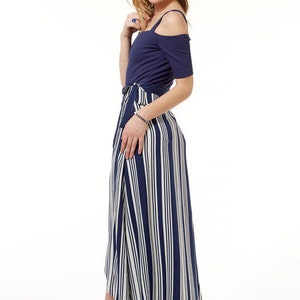 Misses' Off-the-shoulder Bodysuits and Wrap Skirts With Side Tie ...