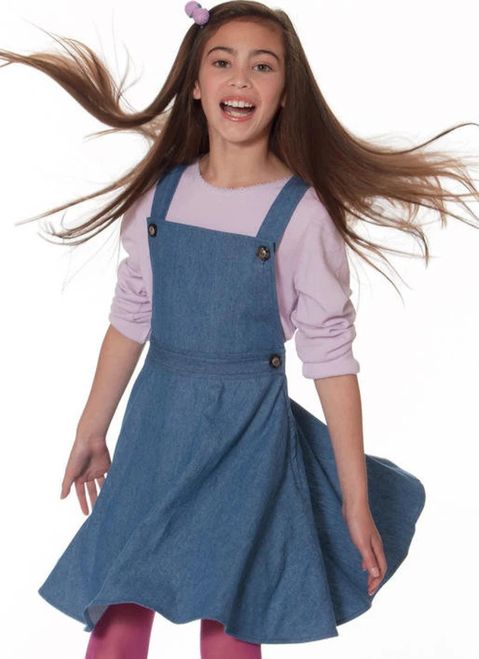 Children's/girls' Jumpers and Overalls - Mccall's Easy Sewing Pattern ...