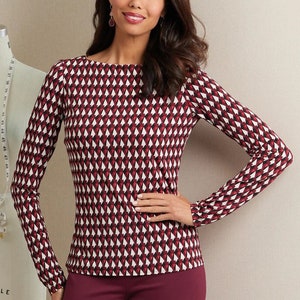 Easy to Sew Misses' Knit Tops and Pants Butterick Easy Sewing Pattern ...