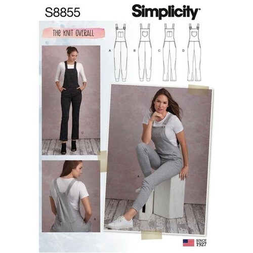 Misses' Knit Dress Simplicity Sewing Pattern 8548 - Etsy