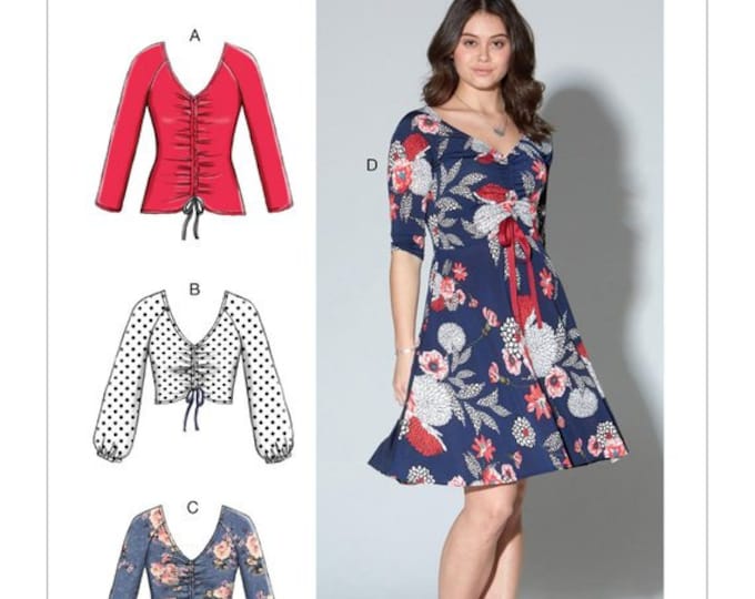 Misses’ Tops and Dress – Mccall’s Easy Sewing Pattern M7812 - Etsy