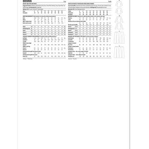 Easy to Sew Misses' Knit Tops and Pants Butterick Easy Sewing Pattern ...