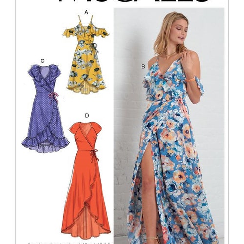 Mccall's Sewing Pattern M7970 Misses' Dresses | Etsy
