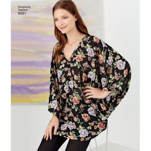 Misses Kimonos in Various Styles - Simplicity Sewing Pattern 8091 - Etsy