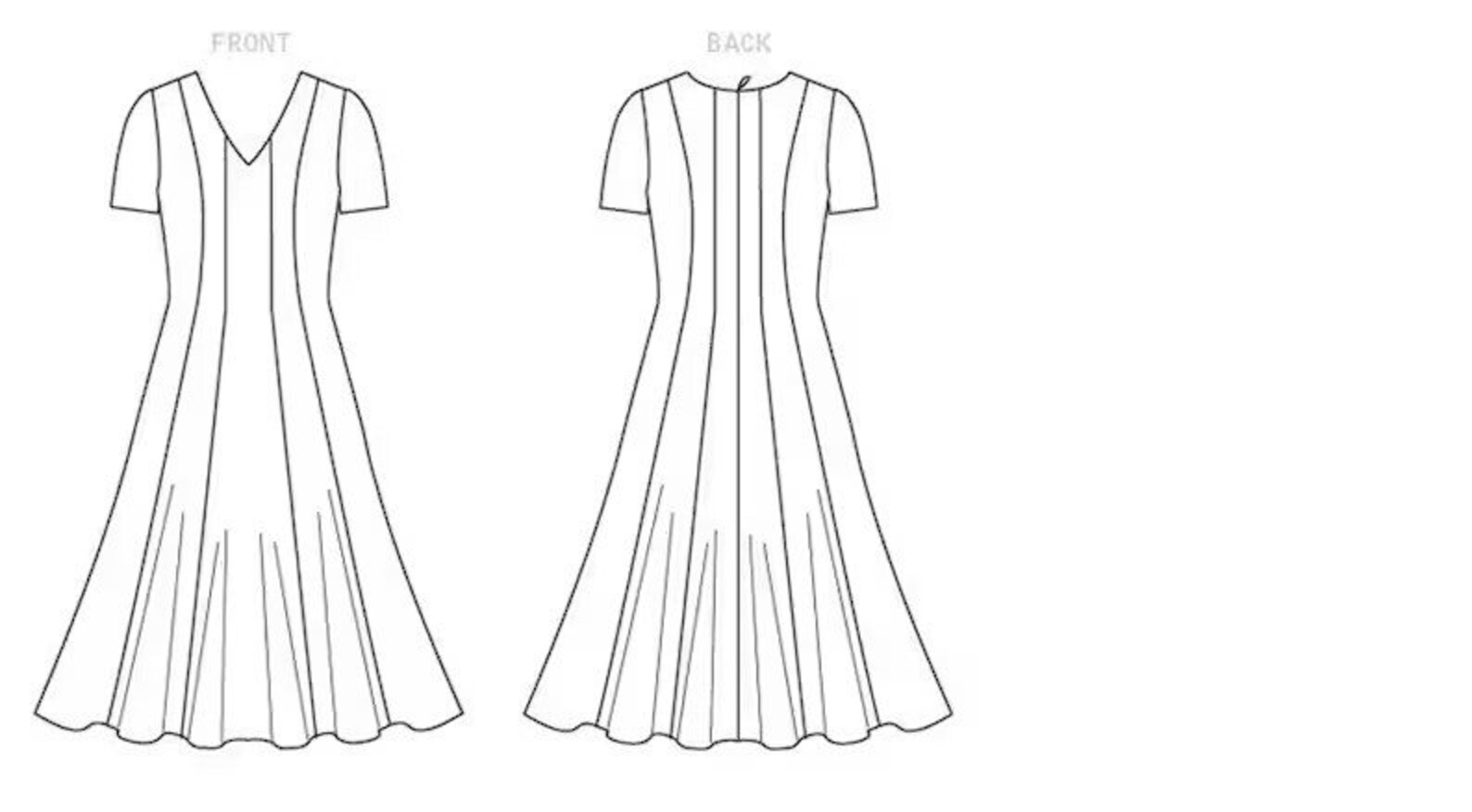 OUT OF PRINT - Misses' & Women's Plus Size Dress by Connie Crawford ...