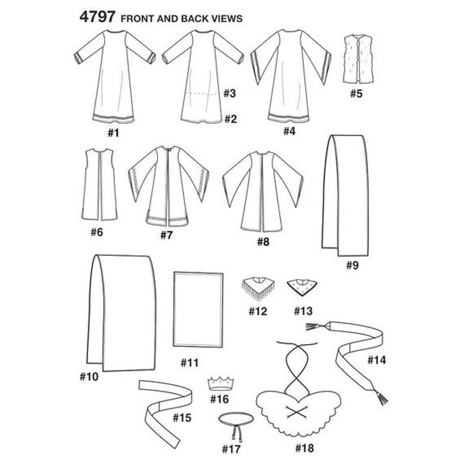 Nativity Costumes Pattern Shepherd King Angel Peasant in - Etsy