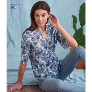 Misses' Dress With Length Variations and Top - Simplicity Sewing Pattern 8384 - Etsy