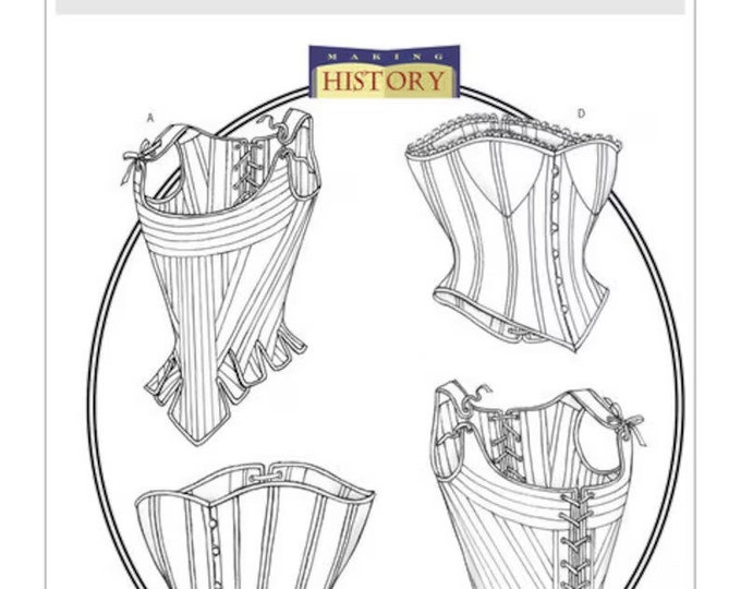 Historic Close Fitting Boned Stays and Corsets - Butterick Sewing ...