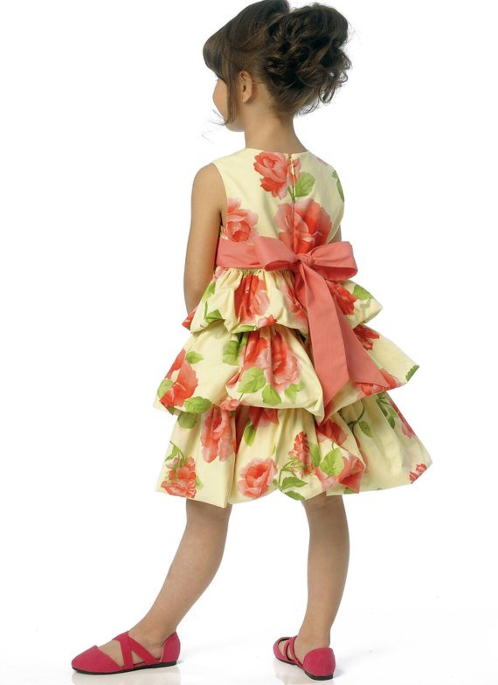 Children's/girls' Gathered-waist Dresses Butterick - Etsy