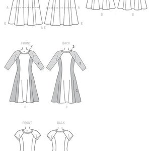 Misses'/miss Petite Sleeveless or Raglan Sleeve, Fit and Flare Pullover ...