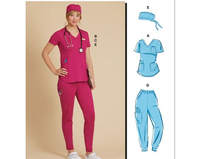 Misses' Scrubs Mccall's Sewing Pattern M8468 - Etsy