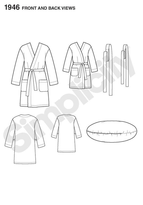 Unisex Child's Teens' And Adults' Robe And Pet | Etsy