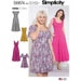 Misses'/women's Easy-to-sew Knit Dress - Simplicity Sewing Pattern S8874 - Etsy
