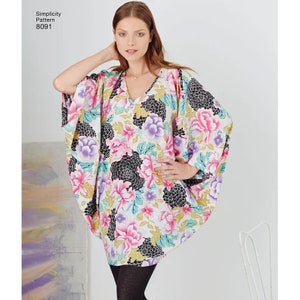 Misses Kimonos in Various Styles - Simplicity Sewing Pattern 8091 - Etsy