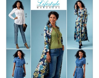 Butterick 6640 Wardrobe Sewing Pattern for Women, Petite Top Pattern ...