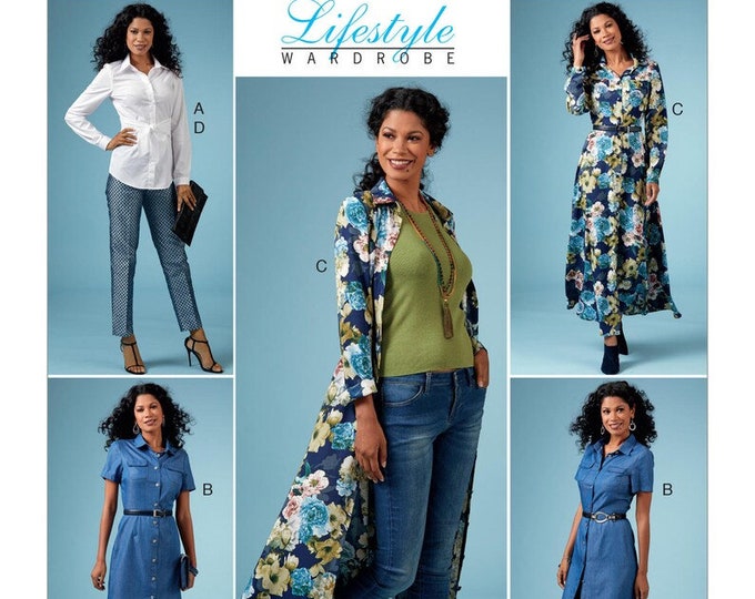 Easy to Sew Misses' Top - Butterick Sewing Pattern B6855 - Etsy