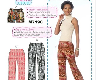 Misses' Gathered-waist, Scoopneck Dresses Designed for the Beginner ...