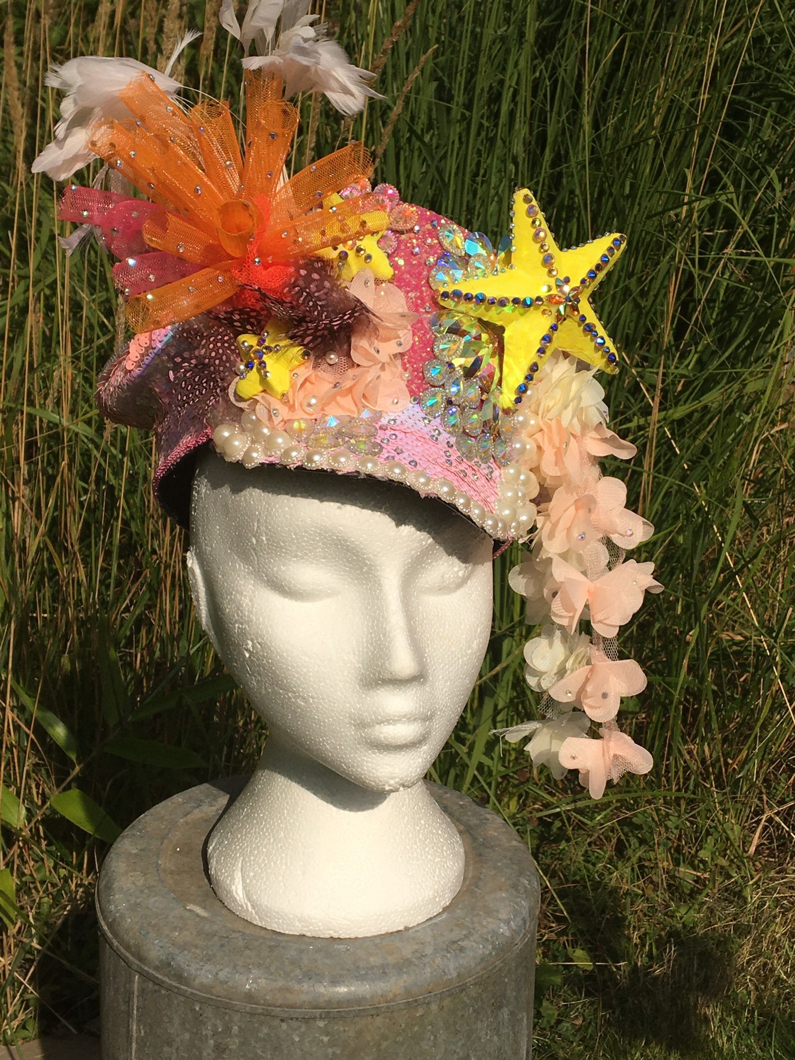 Festival Captain Hat, Coral Reef, Bespoke Piece by Carnival Designer ...