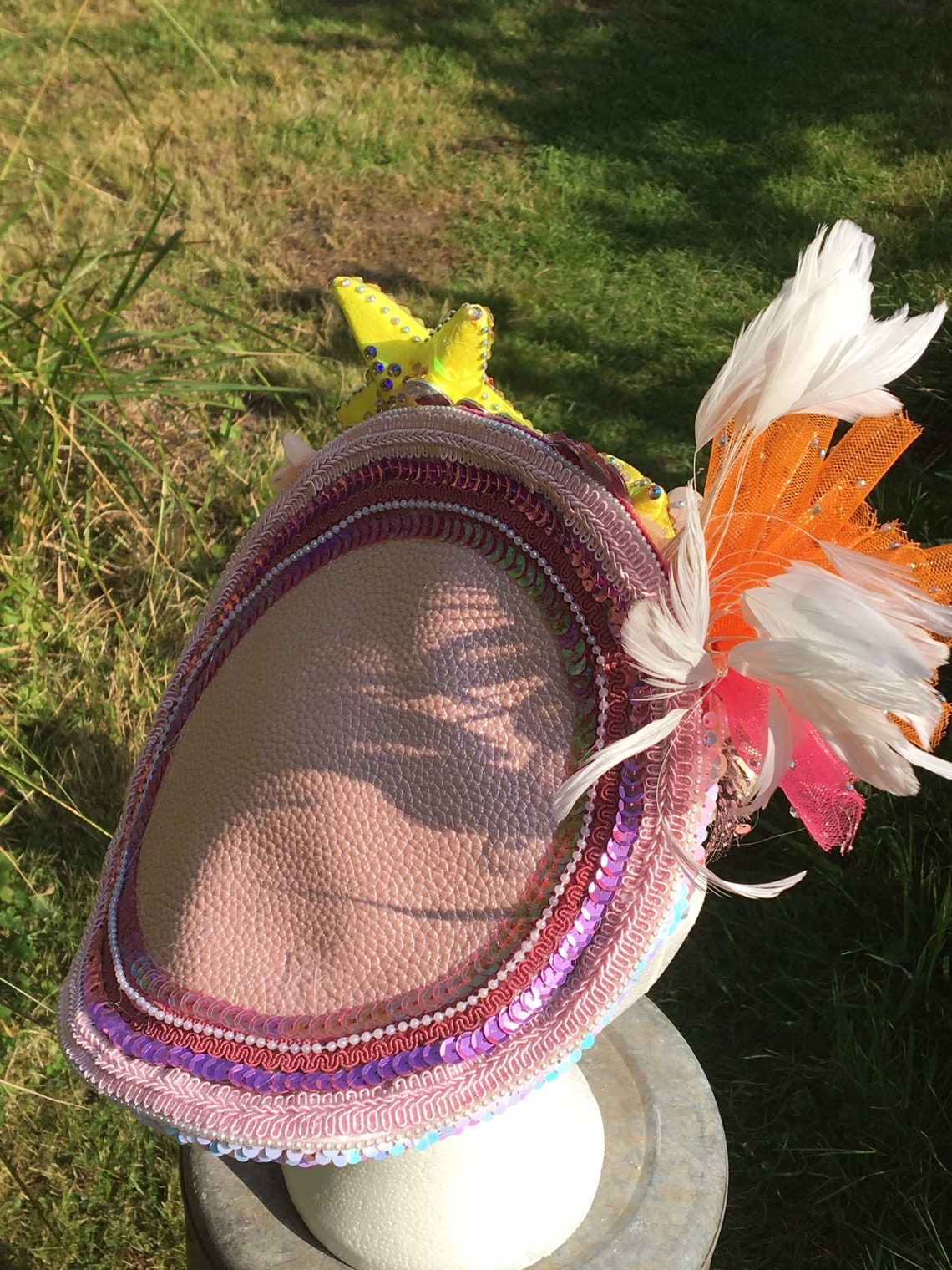 Festival Captain Hat Coral Reef Bespoke Piece by Carnival - Etsy UK