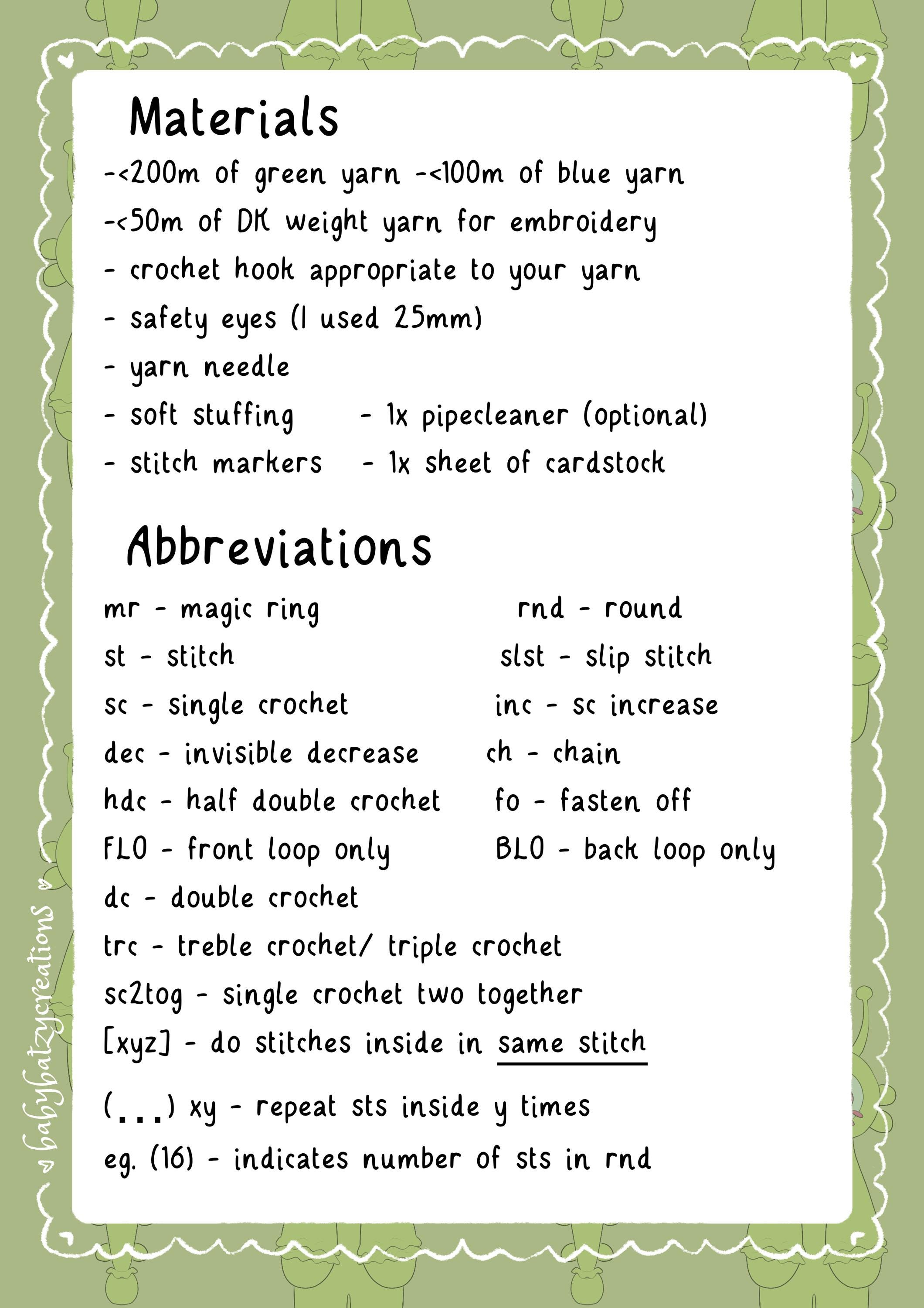 Alien Lyra Plush - Crochet Pattern (PDF Digital Download), Amigurumi ...