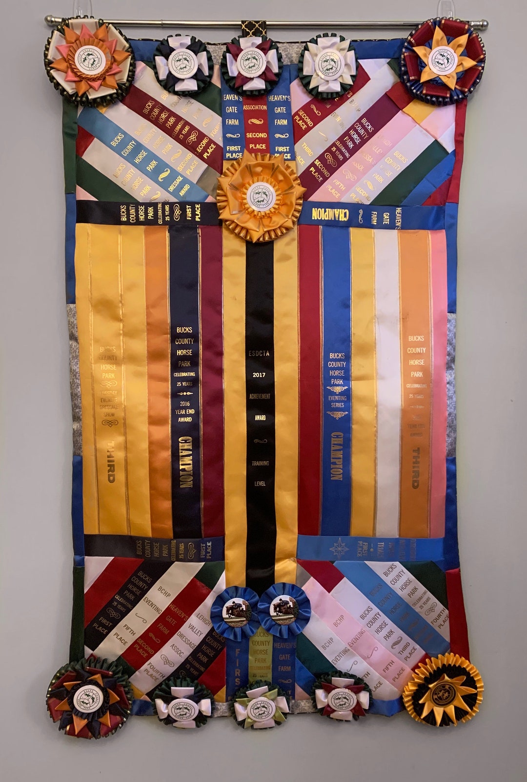 Custom Ribbon Blanket - Custom Hand Made Blanket With Your Ribbons ...