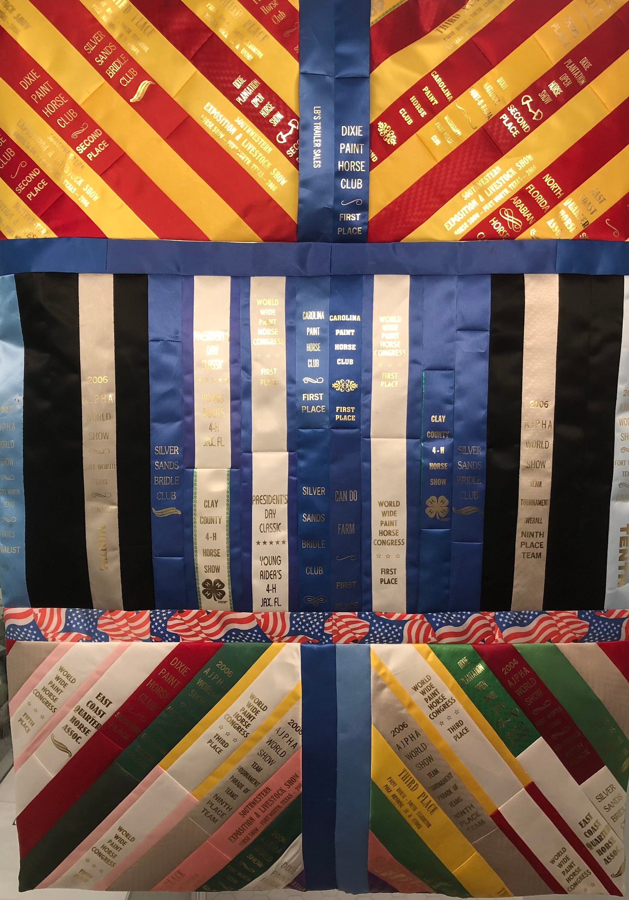 Custom Ribbon Blanket - Custom Hand Made Blanket With Your Ribbons ...