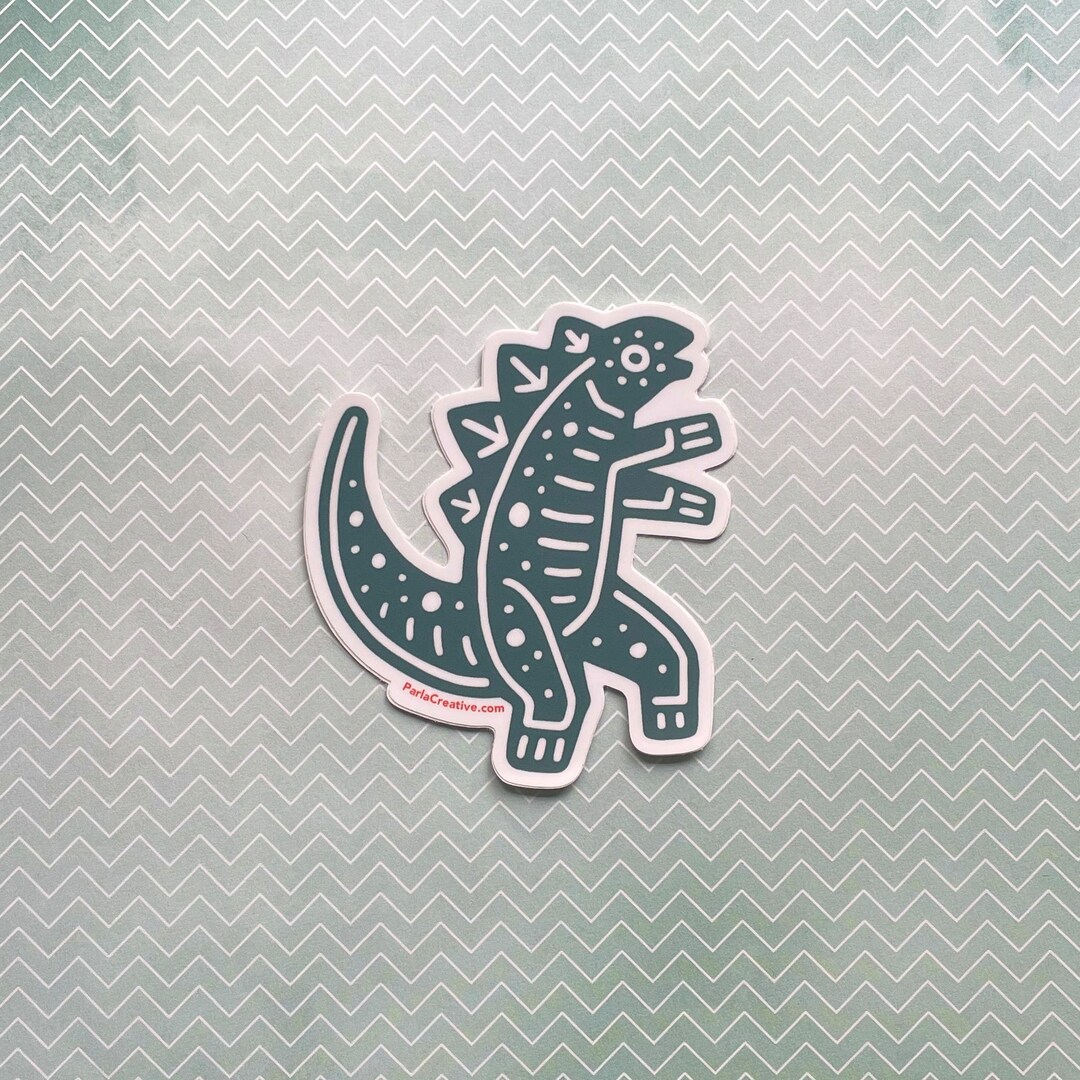 Kaiju 3 Inch Sticker | Giant Monster Vinyl Sticker | Spirit Animal - Etsy