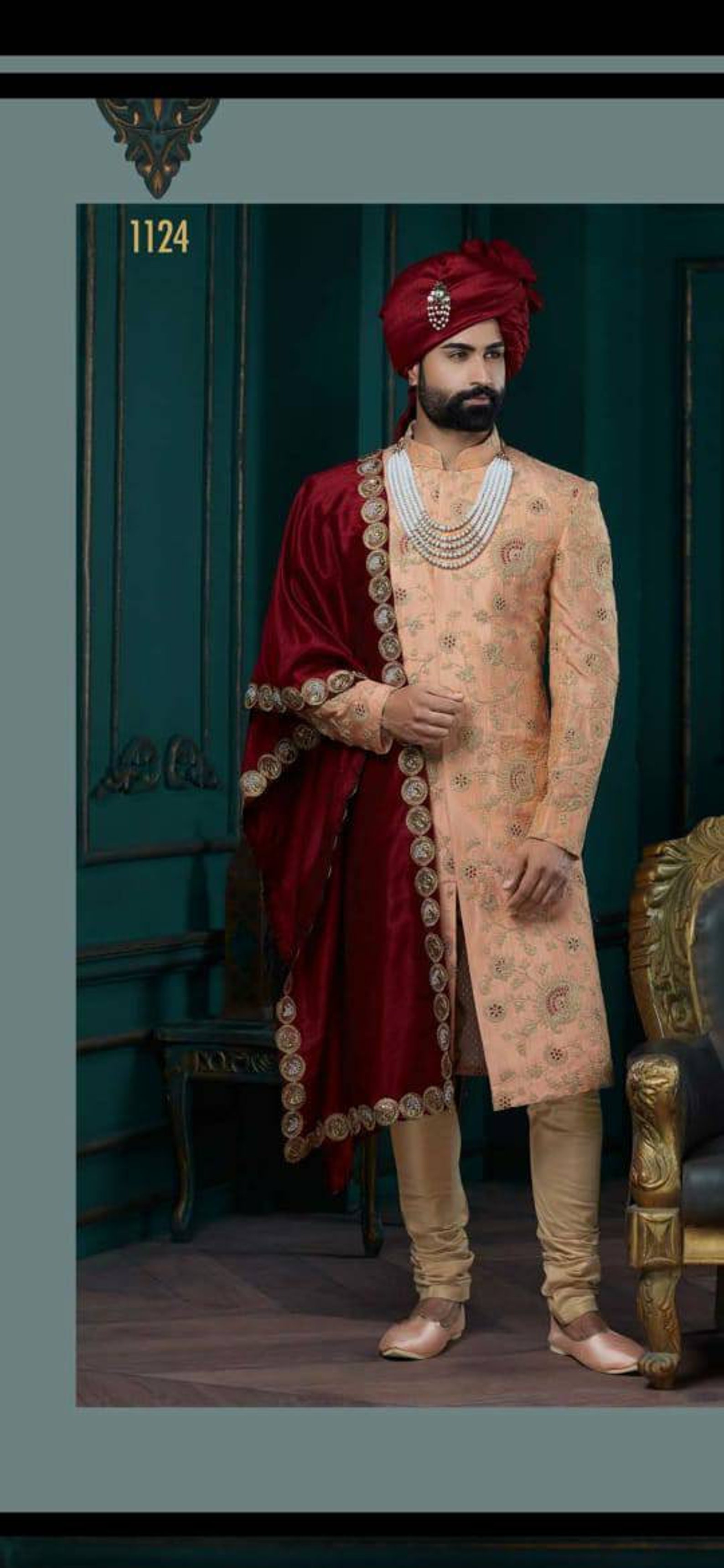 Groom Sherwani Indian Pakistani wedding groomsmen outfit | Etsy