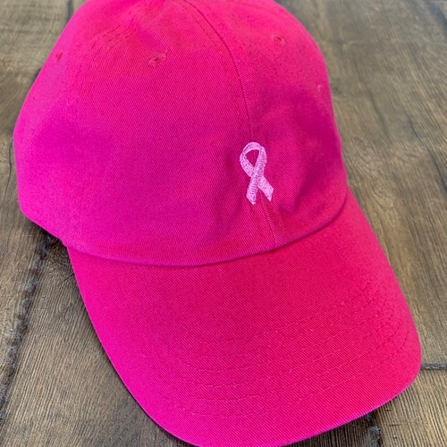 Cancer Ribbon Hat Baseball Cap OR Ponytail Hat Breast - Etsy