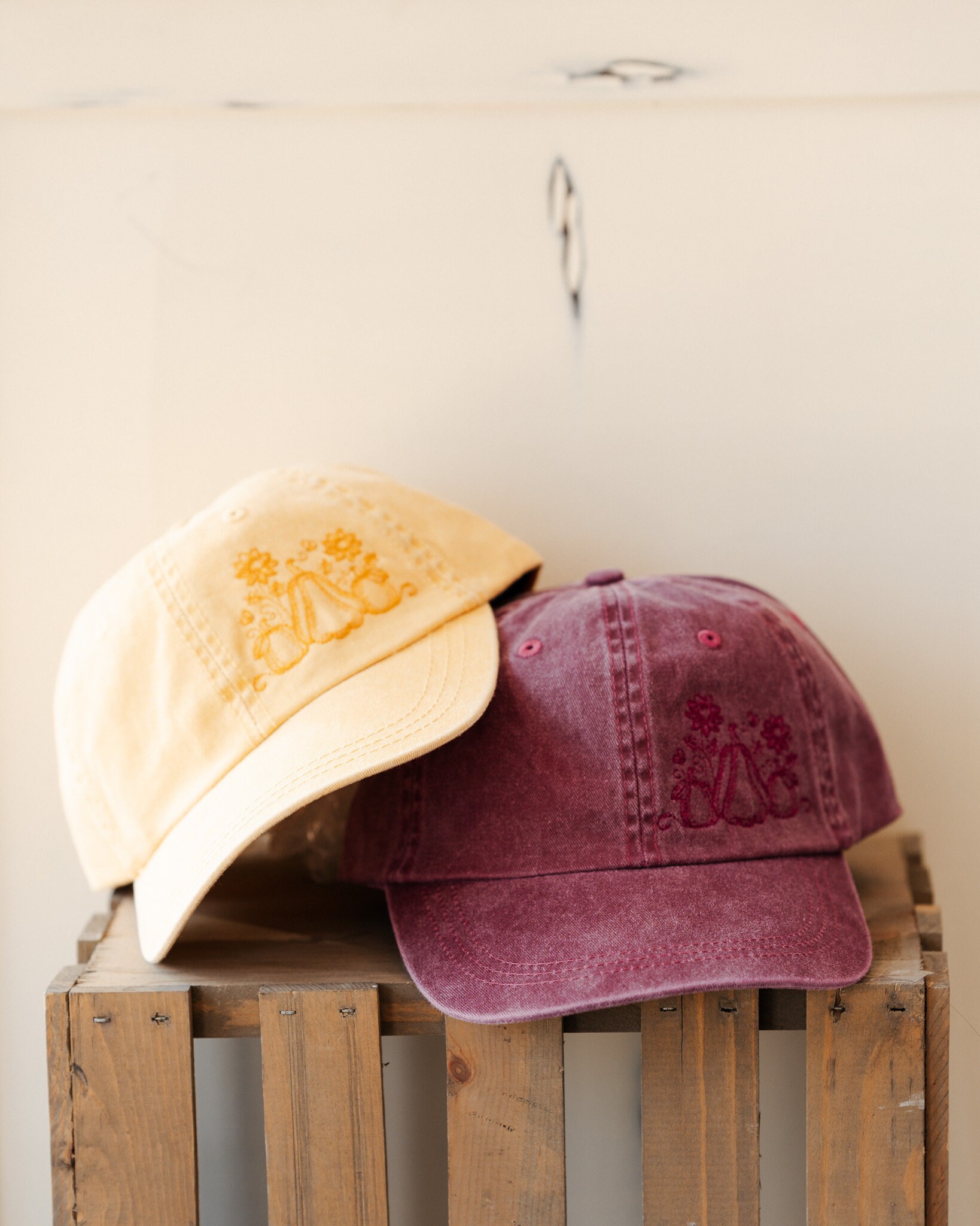 Pumpkin, Gourds, and Flower Baseball Hat: Customizable Cotton Fall Cap ...