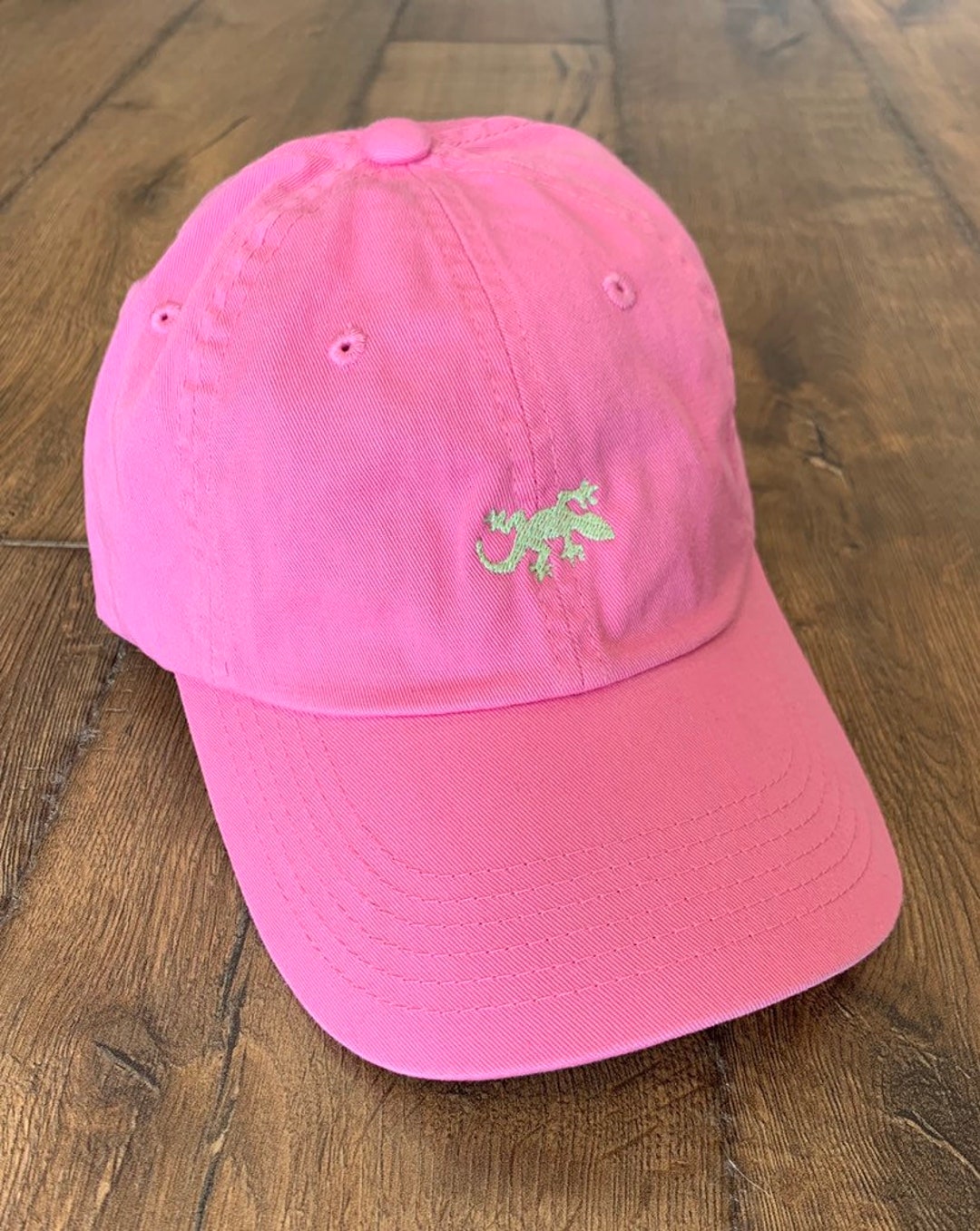 Embroidered Gecko Hat - Etsy