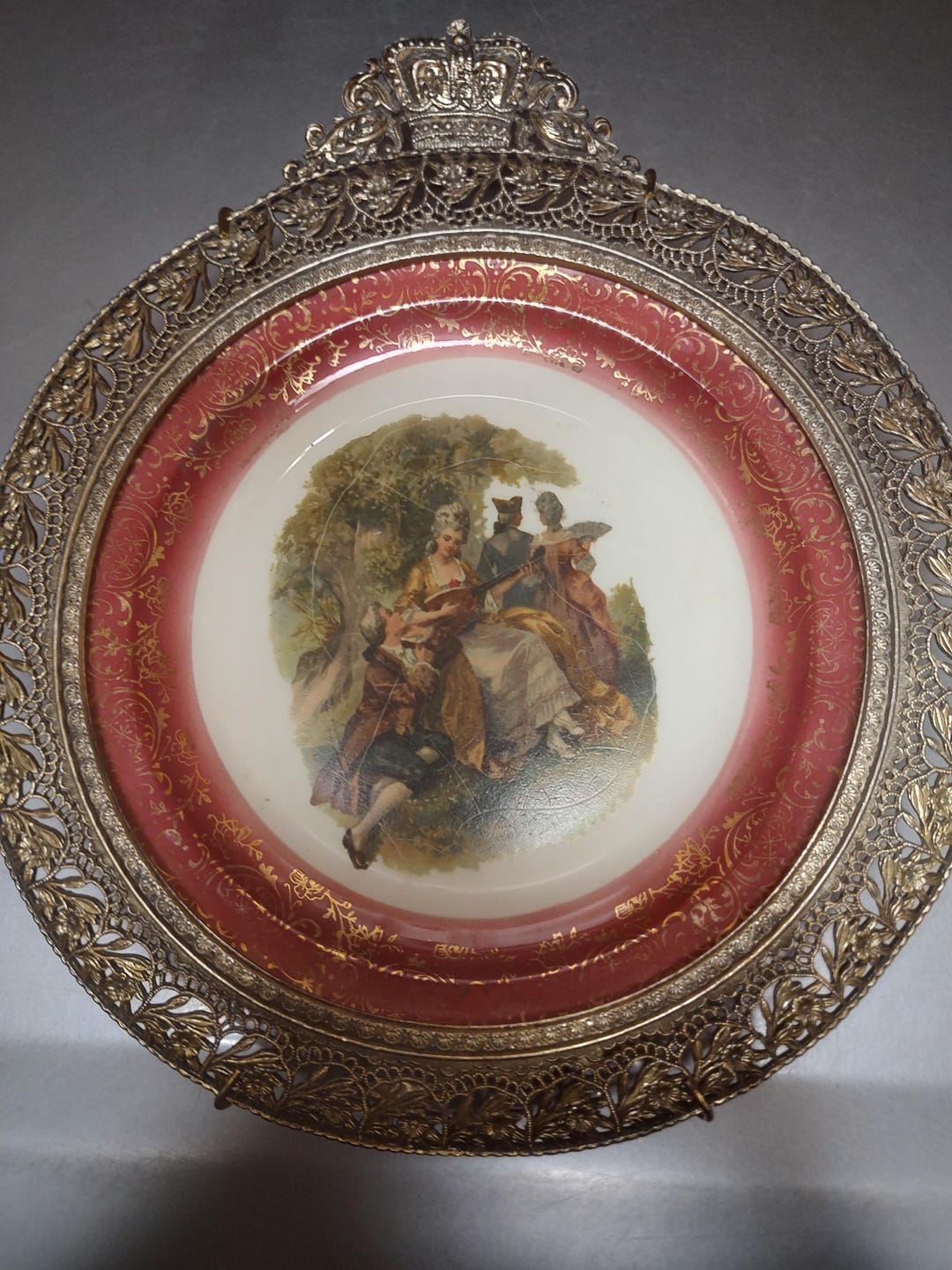 Vintage Antique 22 Karat Gold Plate - Etsy