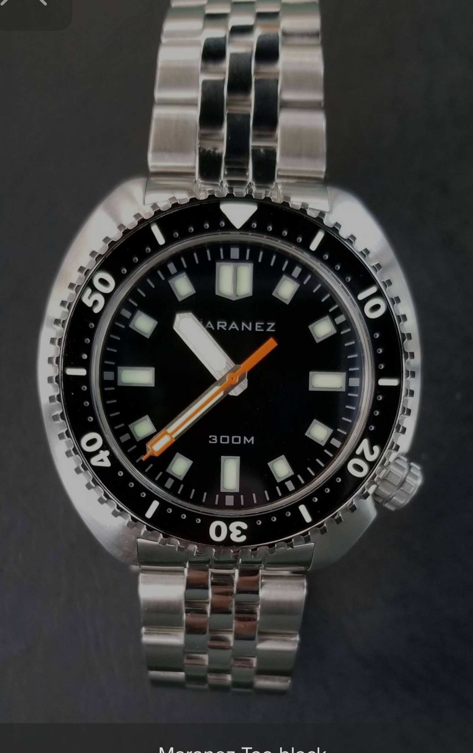 Maranez Tao Automatic Mechanical Watch Black - Etsy