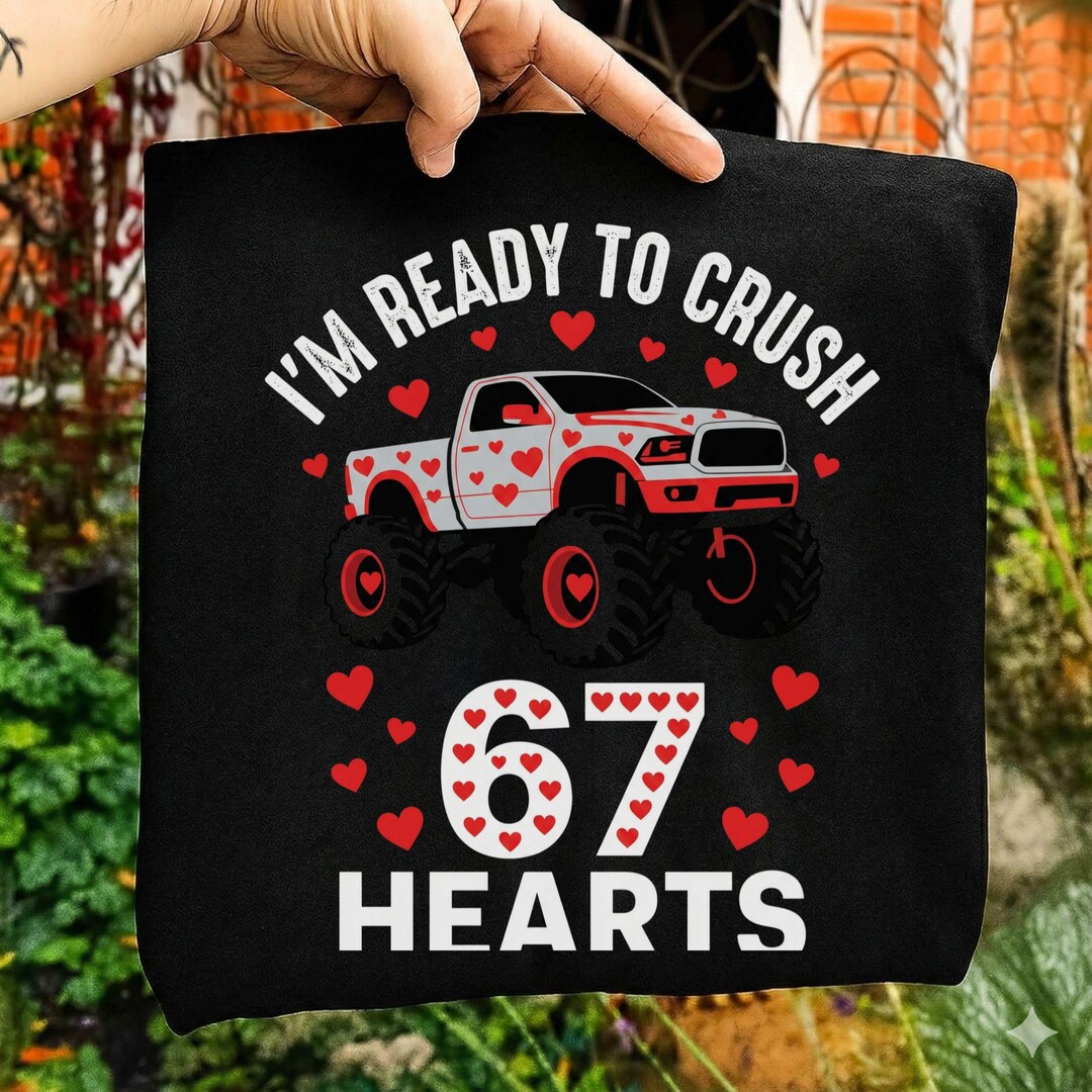 I'm Ready to Crush 67 Hearts PNG: Funny Meme Quote Birthday Png ...