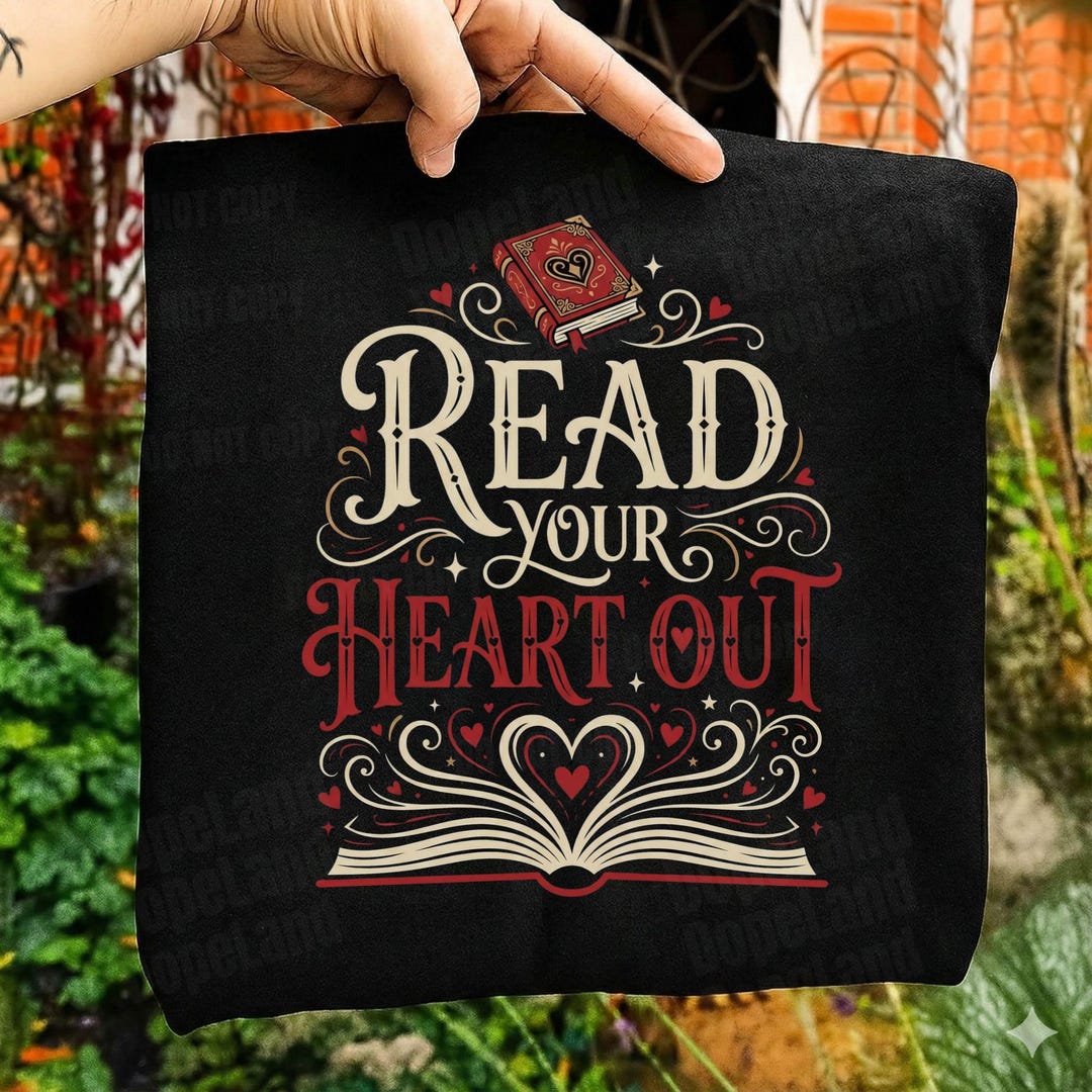 Read Your Heart Out PNG: Valentine Reading Book Cute Girl Kid Teacher ...