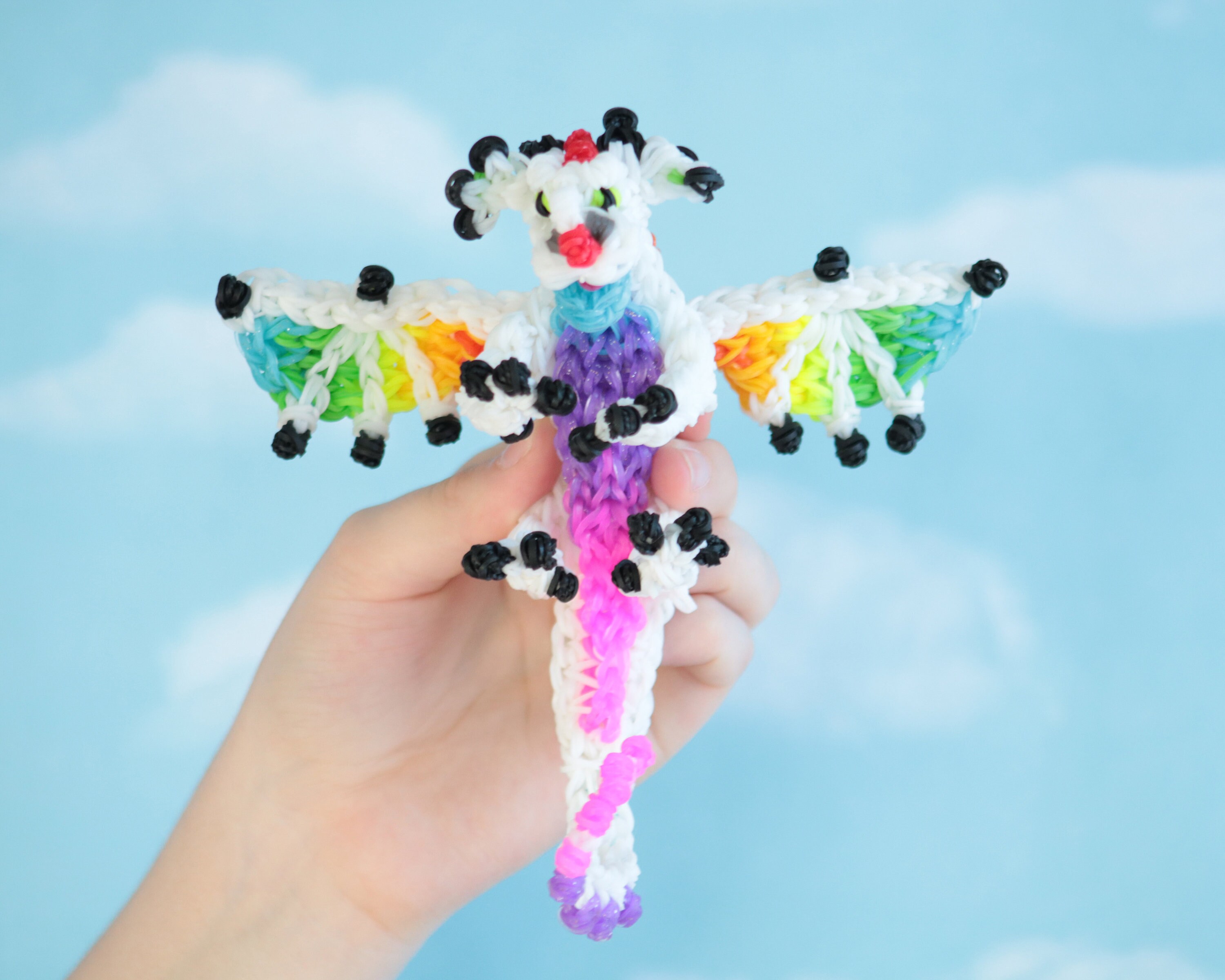 LGBTQ Dragon Figurine Pride Flag Custom Dragon Plush Lesbian - Etsy Canada