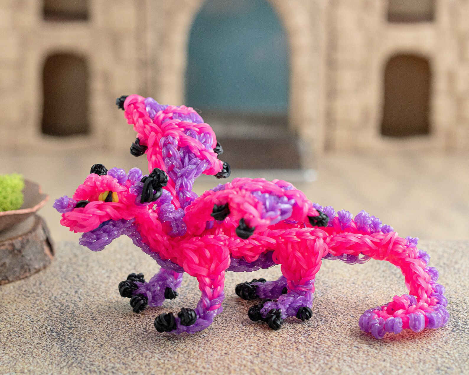 Squishy Soft Dragon Sculpture Creepy Cute Dragon Plush Pink - Etsy UK