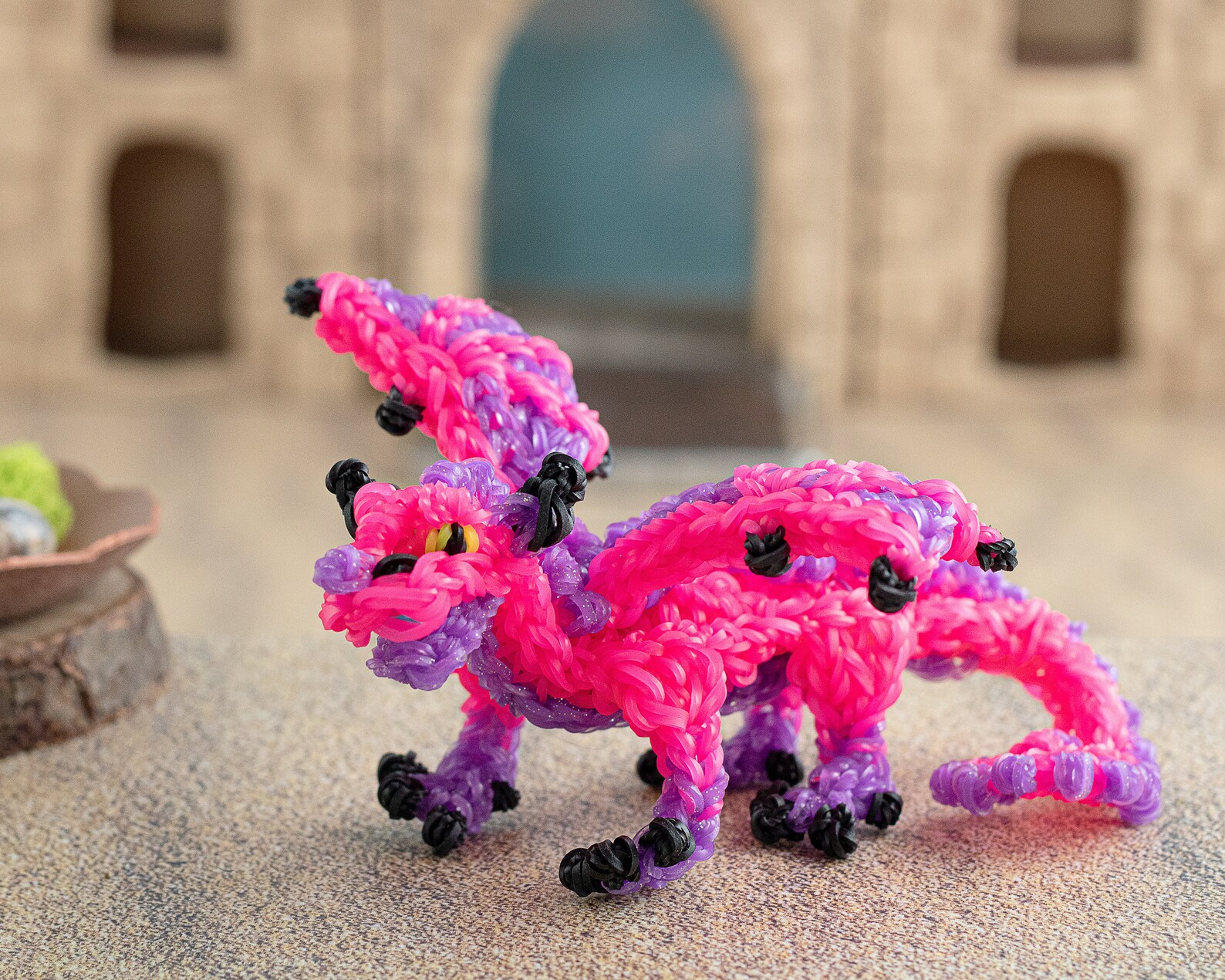 Squishy Soft Dragon Sculpture Creepy Cute Dragon Plush Pink - Etsy UK
