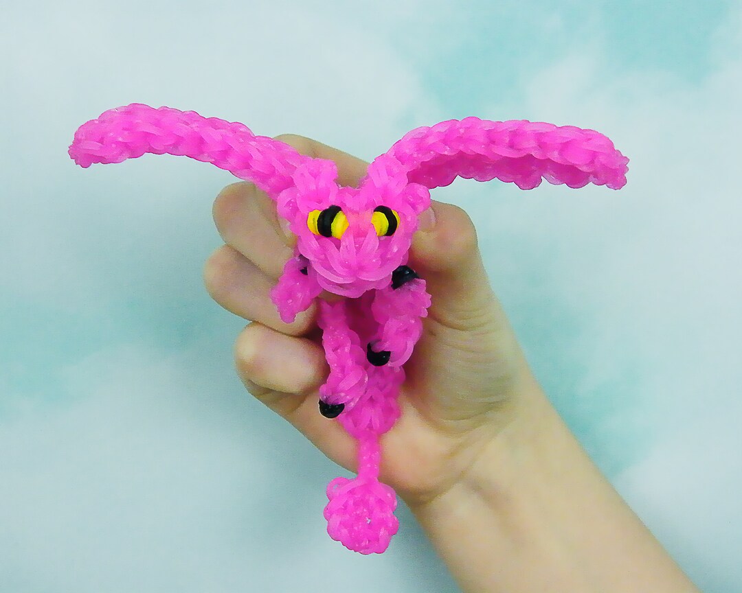 Squishy Sensory Toys for Pretend Play, Dragon Plush Rainbow Loom ...