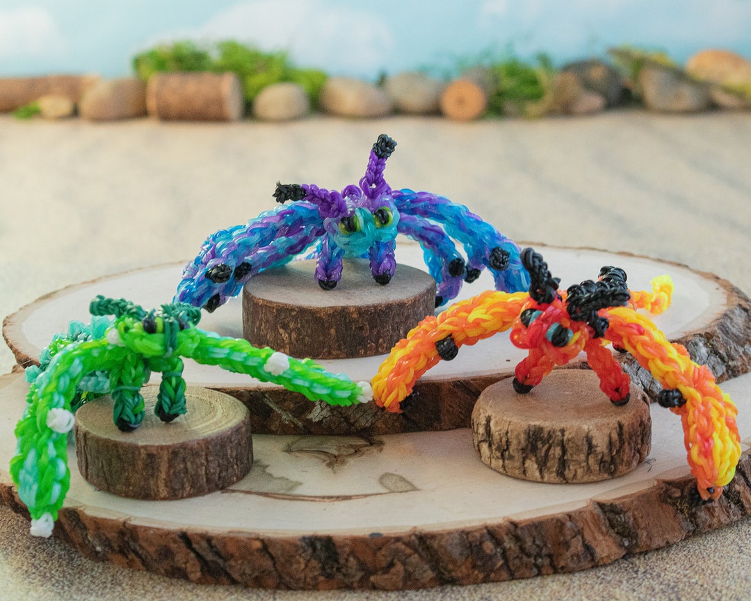 Bundle Savings, Dragon Wings of Rainbow Loom, Fire Dragon Plush Squishy ...