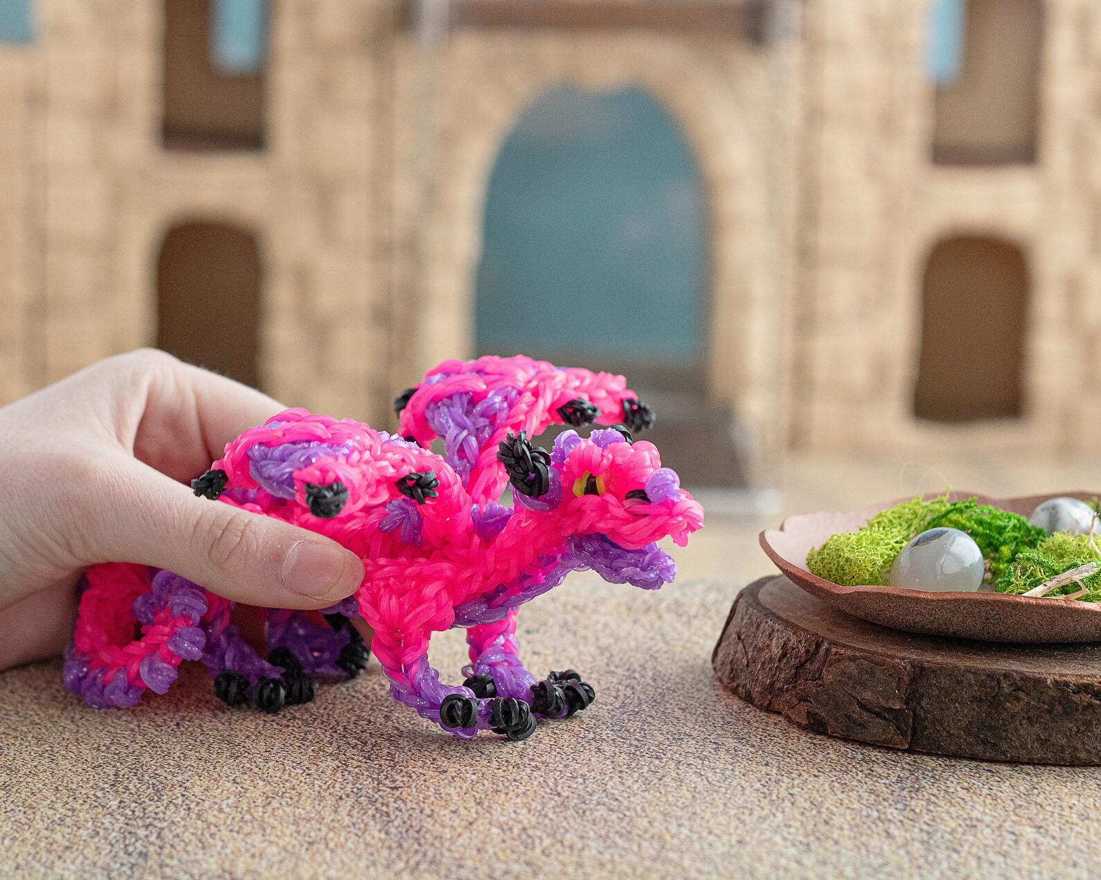 Squishy Soft Dragon Sculpture Creepy Cute Dragon Plush Pink | Etsy