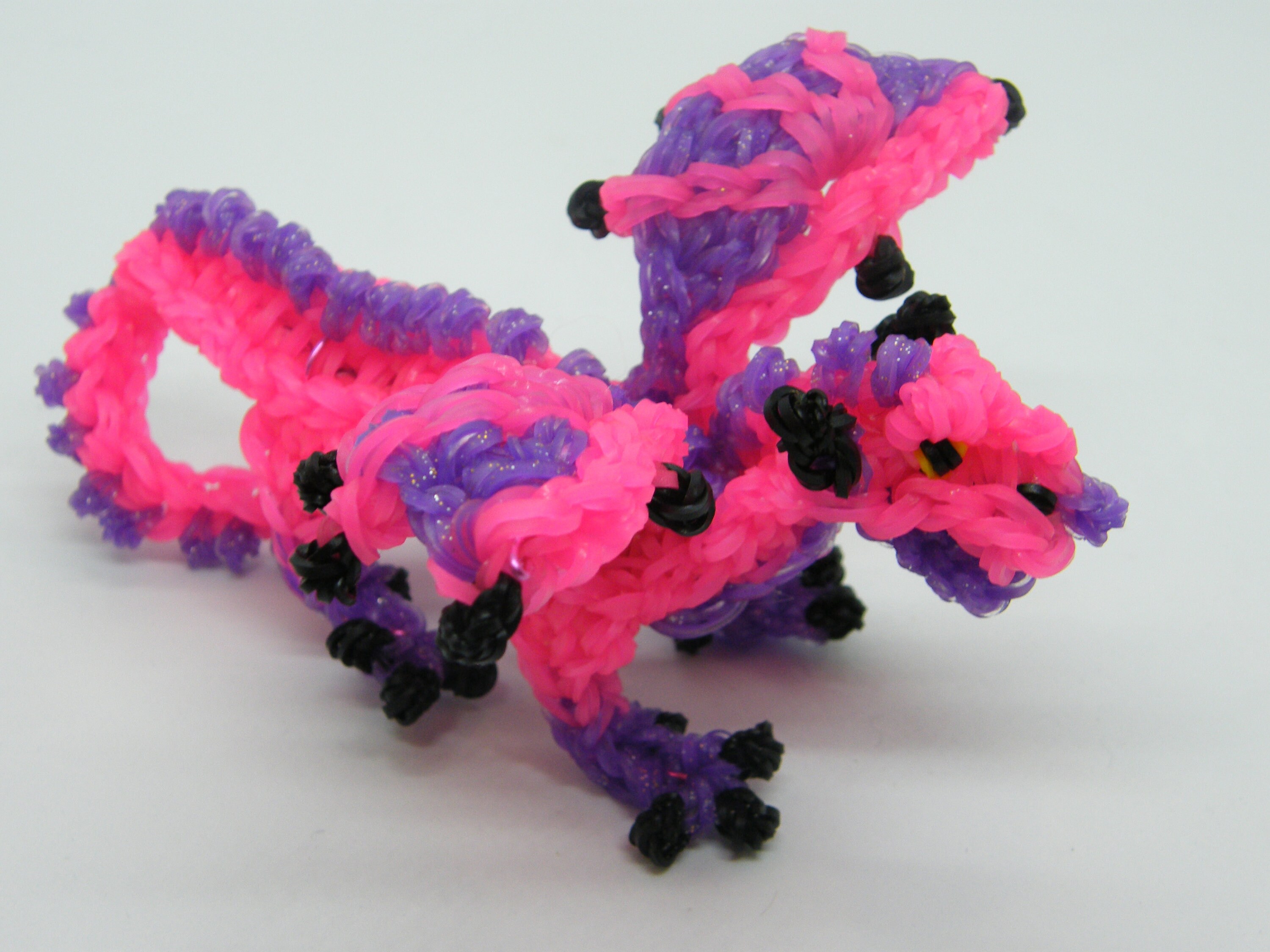 Squishy Soft Dragon Sculpture Creepy Cute Dragon Plush Pink | Etsy UK