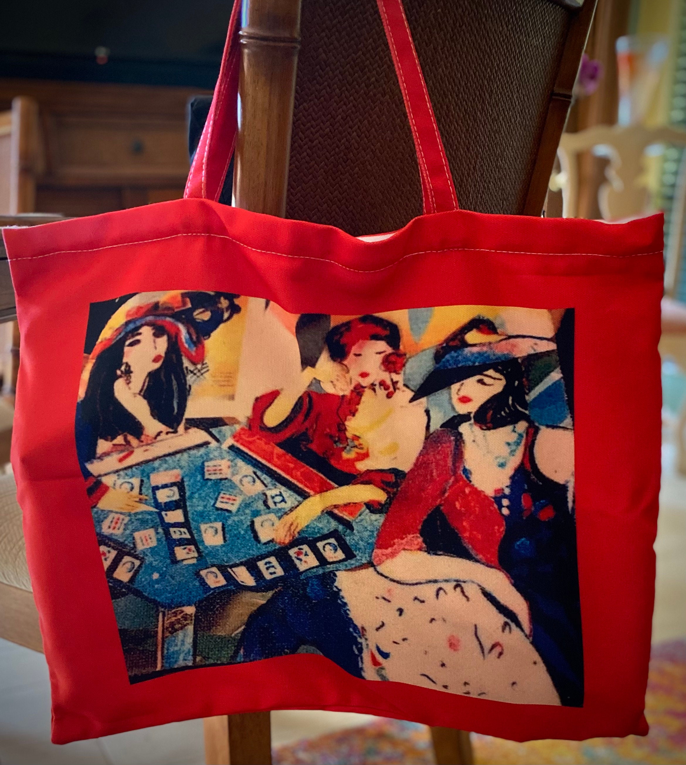 Mah Jong Vintage Ladies Card Bag -back in Stock!! - Etsy