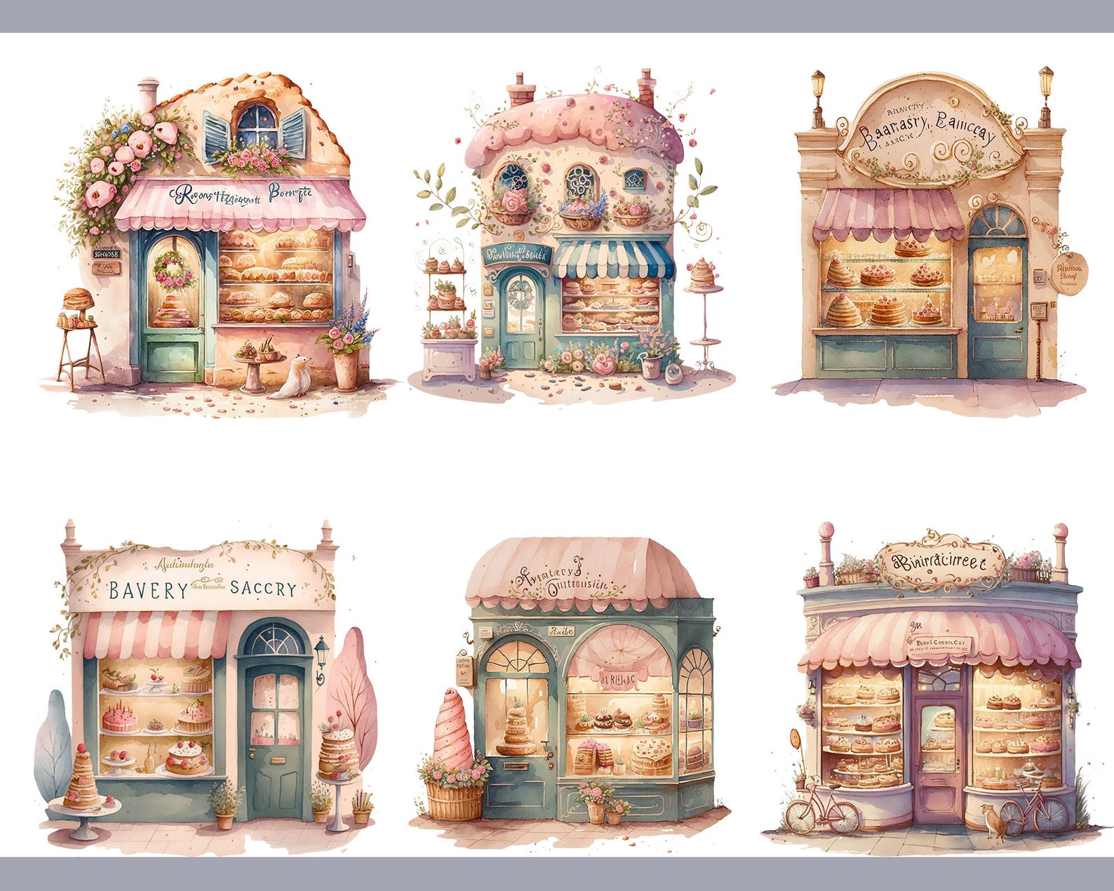 Fantasy Bakeries PNG, Clip Art, Ghibli, Aesthetic, Cottagecore, Fantasy ...