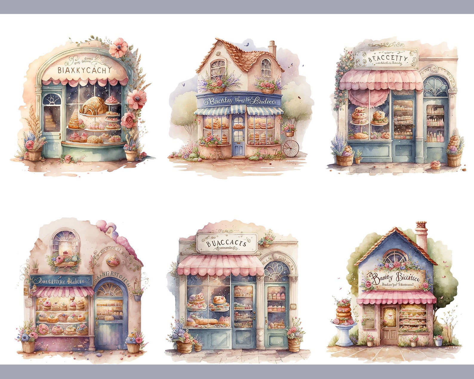 Fantasy Bakeries PNG, Clip Art, Ghibli, Aesthetic, Cottagecore, Fantasy ...