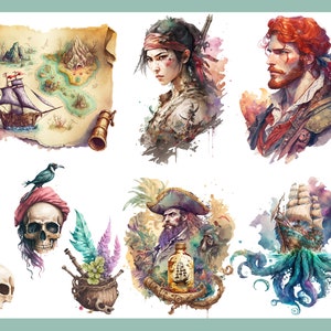 Pirates PNG, Clip Art, Ephemera, Scrapbook, Pirates, Caribbean, Pirate ...