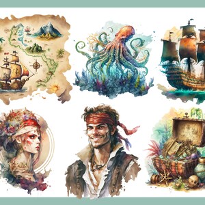 Pirates PNG, Clip Art, Ephemera, Scrapbook, Pirates, Caribbean, Pirate ...